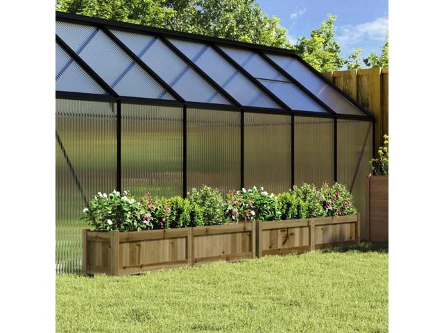 Click here for vidaXL Garden Planter Set of 2 Natural Pine prices