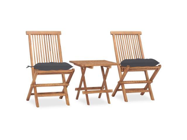 Click here for vidaXL Outdoor Dining Set Teak Teak wood Medium Fo... prices