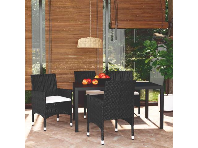 Click here for vidaXL Dining Set Black prices