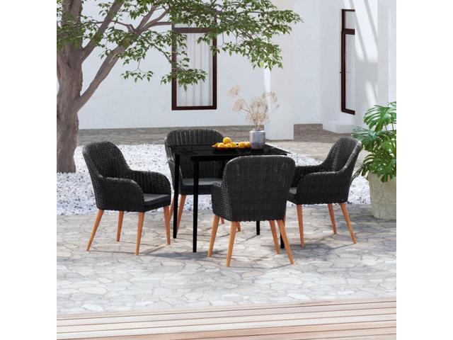 Click here for vidaXL Patio Dining Set Outdoor Dining Set Table a... prices