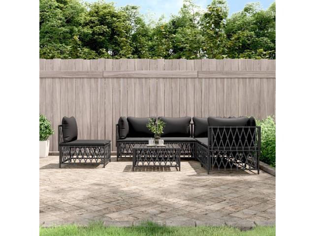 Click here for vidaXL Garden Lounge Set Anthracite prices