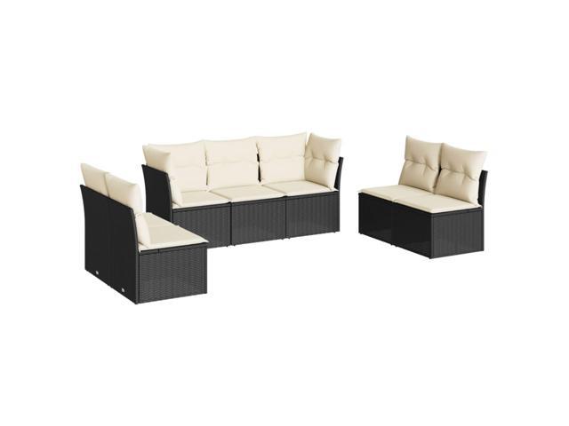 Click here for vidaXL Patio Sofa Set with Cushions Outdoor Furnit... prices