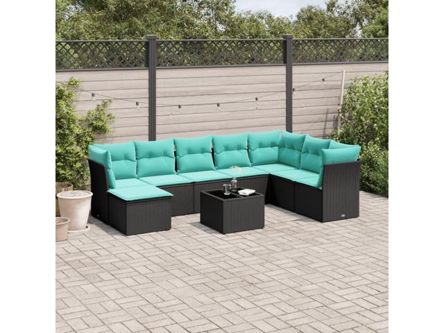 Click here for vidaXL Patio Sofa Set with Cushions Outdoor Furnit... prices