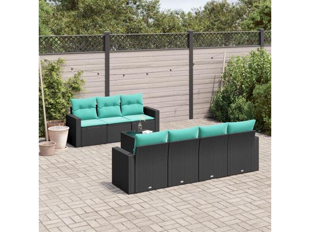 Click here for vidaXL Patio Sofa Set with Cushions Outdoor Furnit... prices