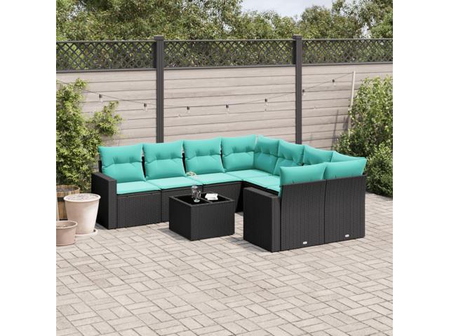 Click here for vidaXL Patio Sofa Set with Cushions Outdoor Furnit... prices