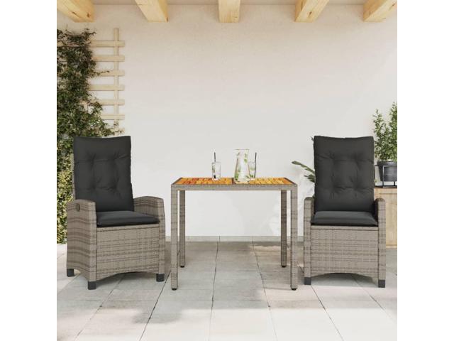 Click here for vidaXL Patio Dining Set with Cushions Garden Furni... prices