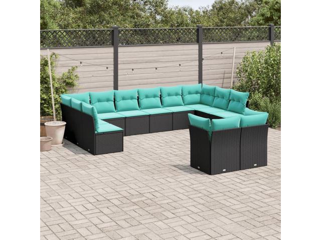Click here for vidaXL Patio Sofa Set with Cushions Outdoor Furnit... prices