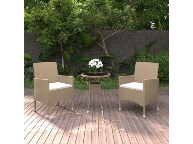 Click here for vidaXL Garden Dining Set Beige prices