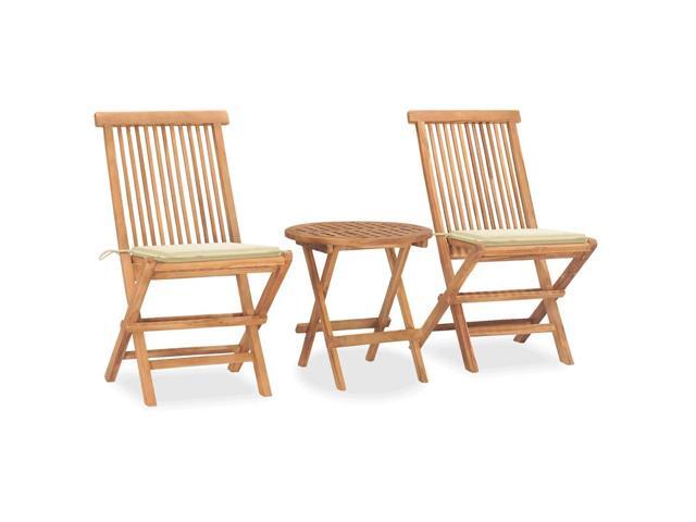 Click here for vidaXL Outdoor Dining Set Natural teak wood Teak w... prices