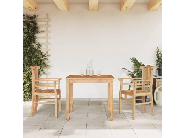 Click here for vidaXL Garden Dining Set Natural Teak Solid Teak W... prices