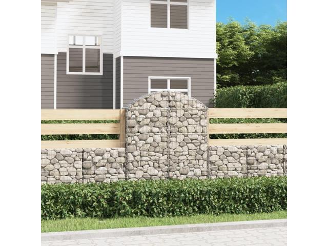 Click here for vidaXL Gabion Basket Galvanized Silver Galvanized... prices