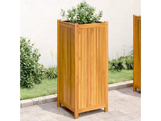 Click here for vidaXL Garden Planter Natural Wood Solid Acacia wo... prices