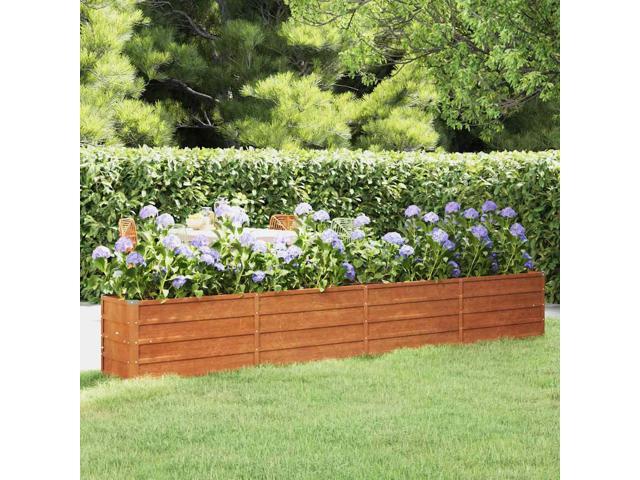 Click here for vidaXL Garden Raised Bed Rusty Corten steel 126 x... prices
