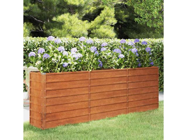 Click here for vidaXL Garden Raised Bed Rusty Corten steel Large... prices