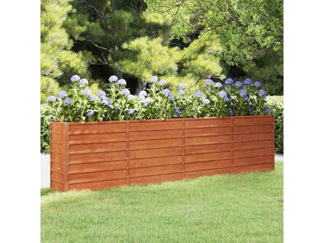 Click here for vidaXL Garden Raised Bed Rusty Corten steel Large... prices