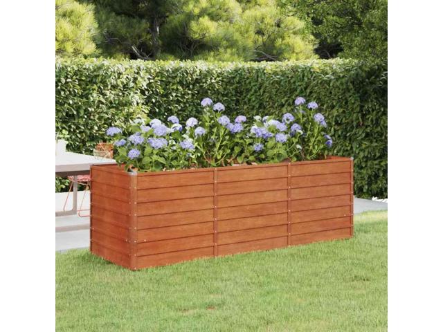 Click here for vidaXL Garden Raised Bed Rusty Corten steel Large... prices