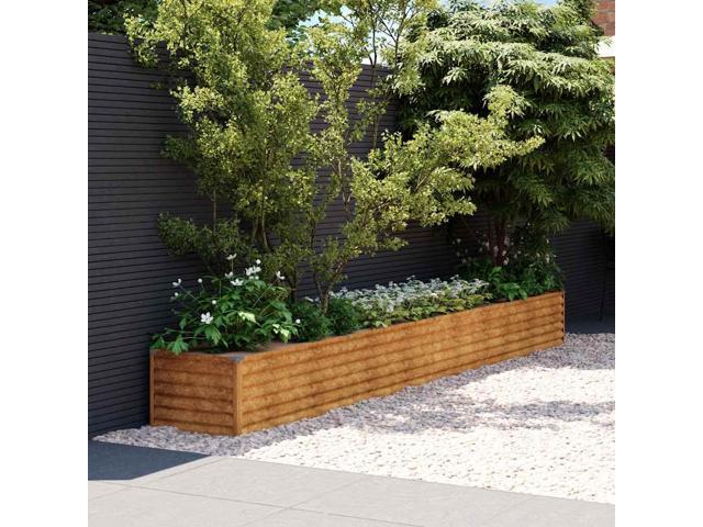 Click here for vidaXL Garden Raised Bed Normal metal color Corten... prices