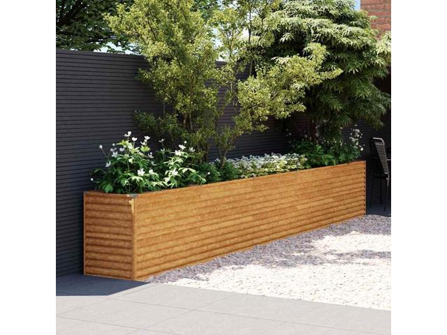 Click here for vidaXL Garden Raised Bed Rusty Corten steel Large... prices