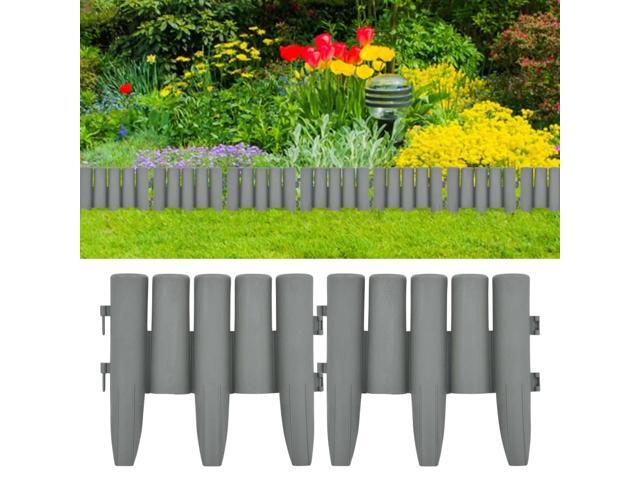 Click here for vidaXL 36x Lawn Edgings Gray 393.7 PP Garden Yard... prices