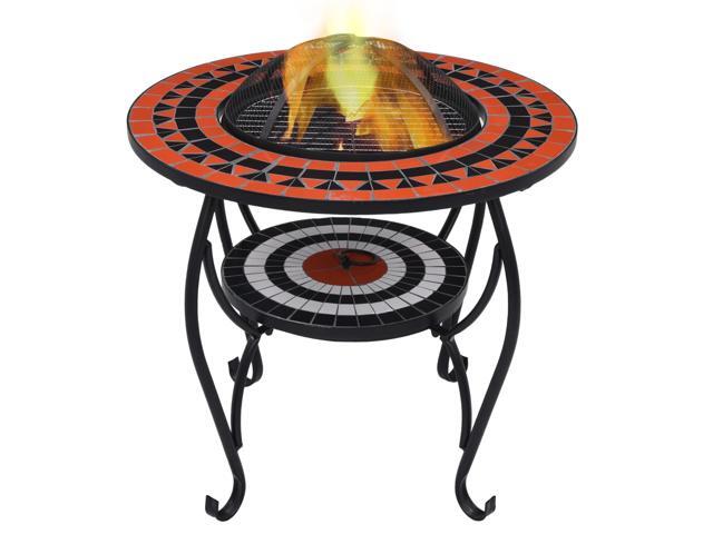 Click here for vidaXL Fire Pit Table Fireplace for Camping Picnic... prices