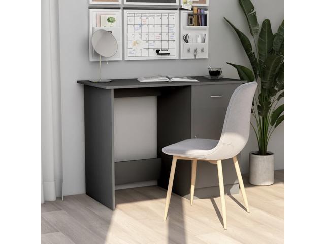 Click here for vidaXL Desk Storage Gray Engineered Wood Writing T... prices