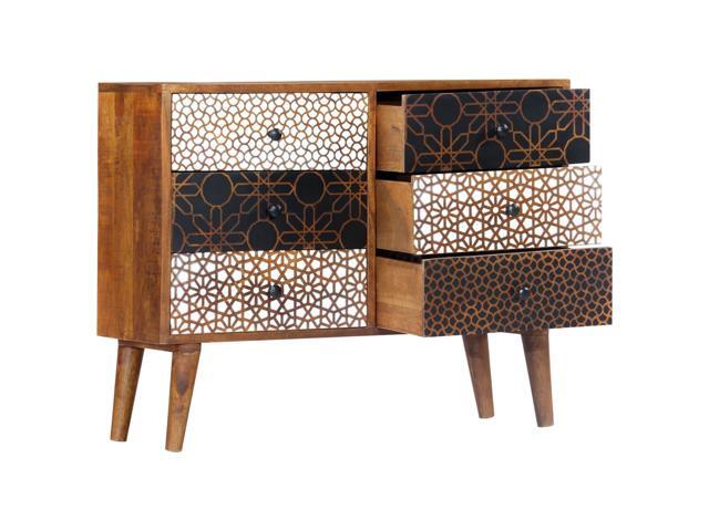 Click here for vidaXL Sideboard with Printed Pattern Drawer Cupbo... prices