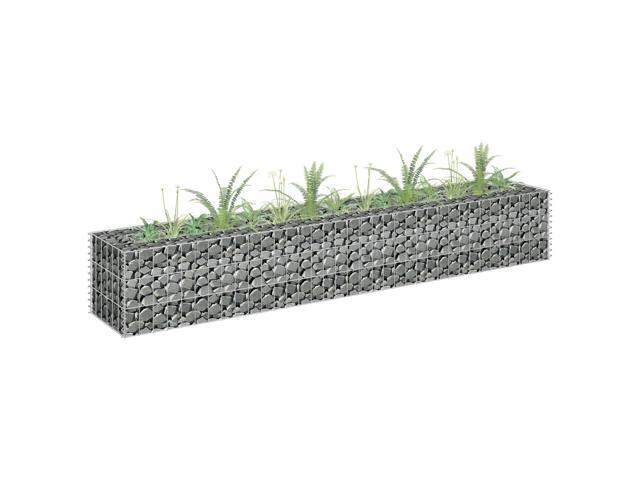 Click here for Gabion Raised Bed Galvanized Steel 70.9x11.8x11.8... prices