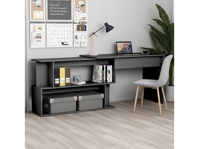 Click here for vidaXL Corner Desk Computer Desk Home Office Works... prices