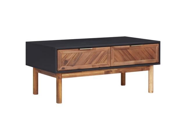 Click here for vidaXL Coffee Table Natural Wood Solid Acacia wood... prices
