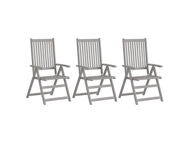 Click here for vidaXL Outdoor Recliner Chairs 3 Pcs Reclining Cha... prices
