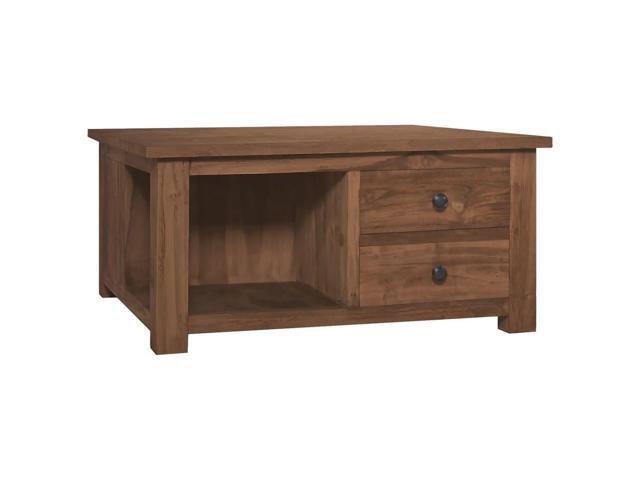 Click here for vidaXL Console Table Natural Teak Solid Teak Wood... prices