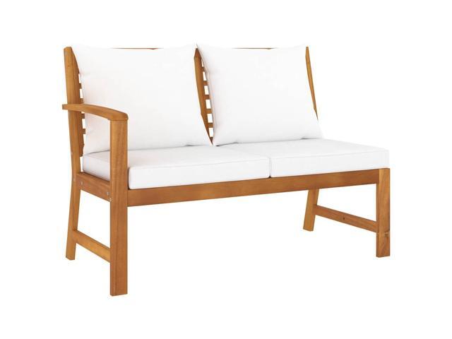 Click here for vidaXL Patio Bench Outdoor Sectional Sofa with Cus... prices