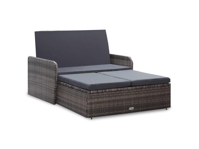 Click here for vidaXL Patio Furniture Set 2 Piece Outdoor Daybed... prices