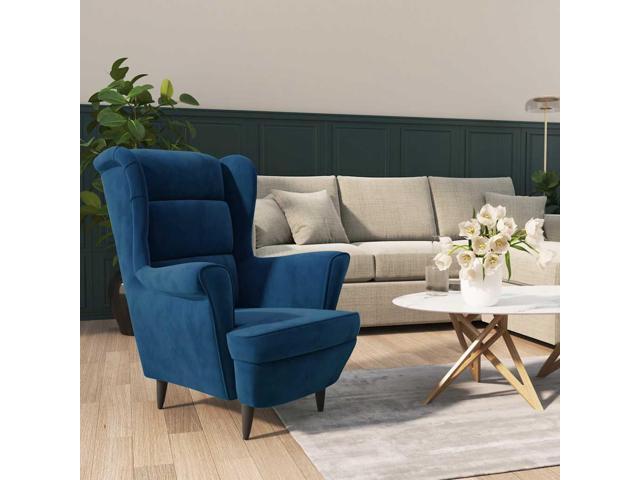 Click here for vidaXL Armchair Accent Relaxing Wingback Sofa Chai... prices