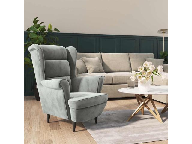 Click here for vidaXL Armchair Accent Relaxing Wingback Sofa Chai... prices