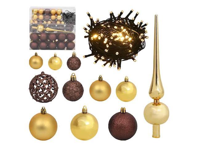 Click here for vidaXL Christmas Decoration Ball Set with Peak 120... prices