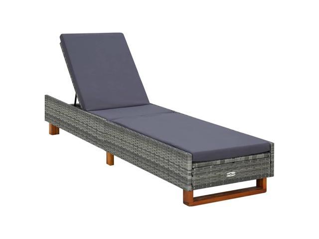 Click here for vidaXL Patio Lounge Chair Outdoor Chaise Lounge wi... prices