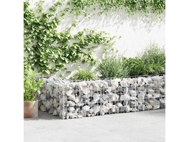 Click here for vidaXL Gabion Wall Outdoor Gabion Basket Post Rock... prices
