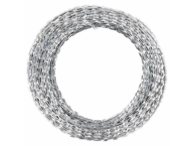 Click here for vidaXL BTO-22 Clipped Concertina NATO Razor Wire G... prices