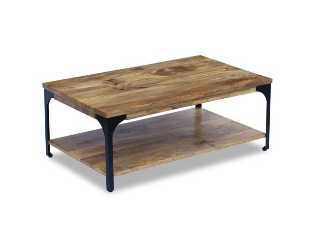 Click here for vidaXL Coffee Table End Table with Storage Shelf S... prices