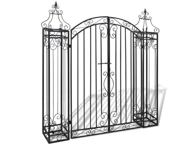 Click here for vidaXL Garden Gate Ornamental Fence Gate with Bolt... prices