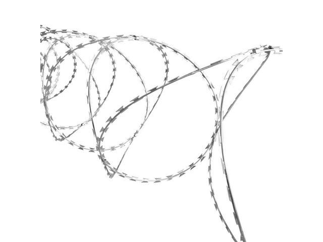 Click here for vidaXL BTO-22 Clipped Concertina NATO Razor Wire G... prices