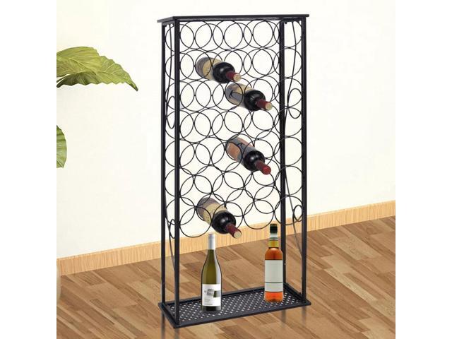 Click here for vidaXL Wine Rack Wine Bottle Holder for 28 Bottles... prices