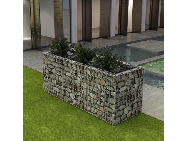 Click here for vidaXL Gabion Raised Bed Steel 106.3x35.4x39.4 Pat... prices