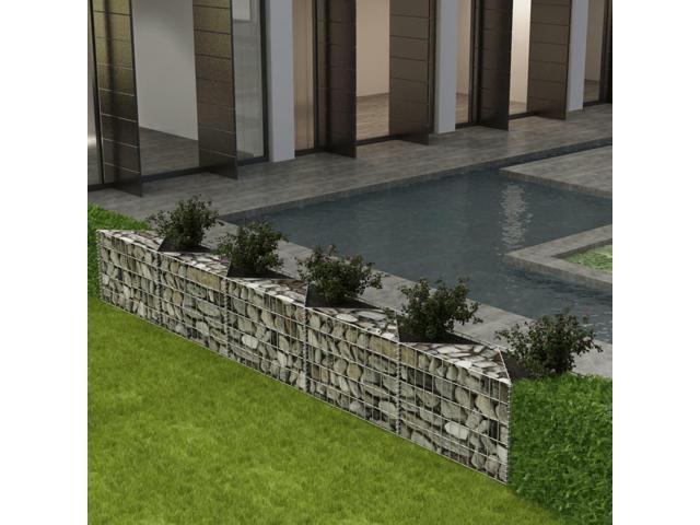 Click here for vidaXL Gabion Basket 118.1x11.8x19.7 Patio Planter... prices