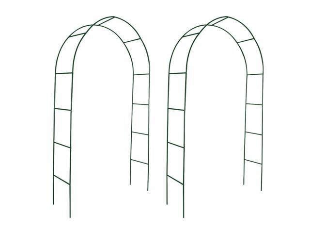 Click here for Garden Arch 2 pcs Climbing Plants - Green prices