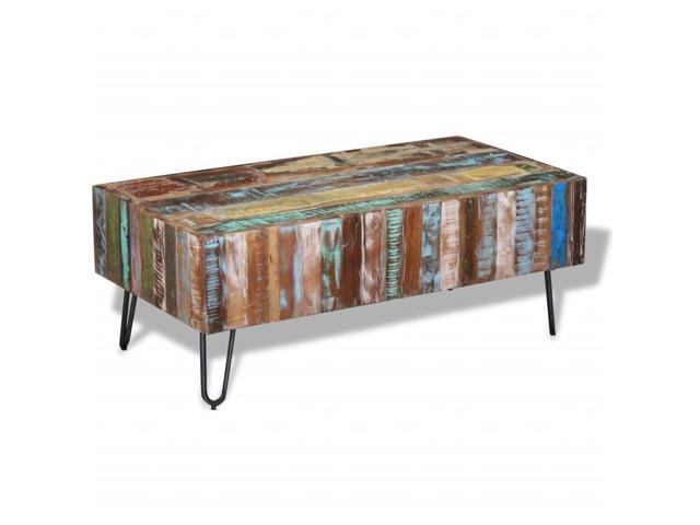 Click here for vidaXL Solid Reclaimed Wood Coffee Table Living Ro... prices