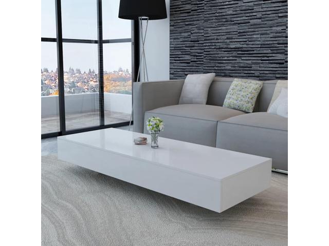 Click here for Coffee Table High Gloss White - White prices