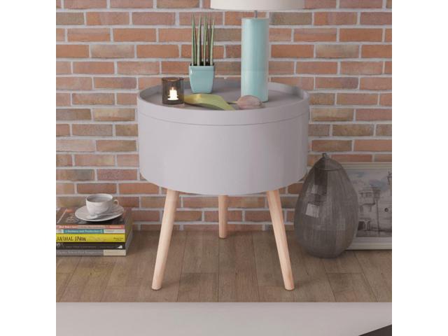 Click here for vidaXL Side Table with Serving Tray Sofa End Coffe... prices