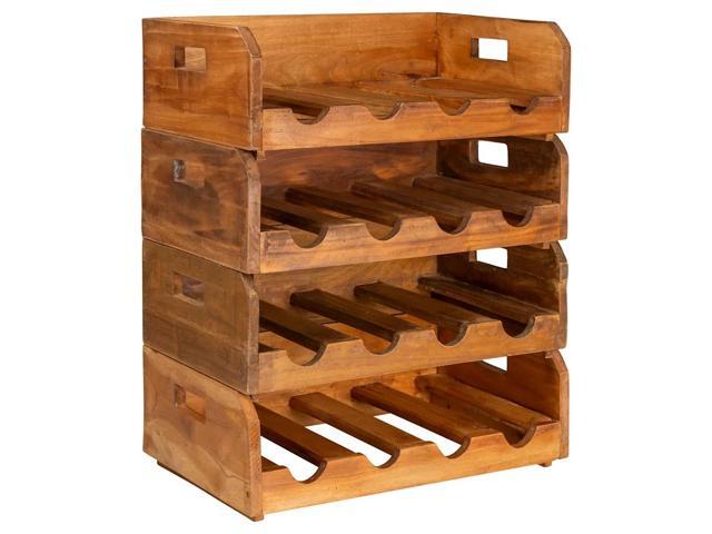 Click here for vidaXL Wine Racks for 16 Bottles Storage Rack Hold... prices